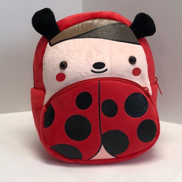 cle | Bags | Plush Toddlerpreschool Ladybug Backpack | Poshmark